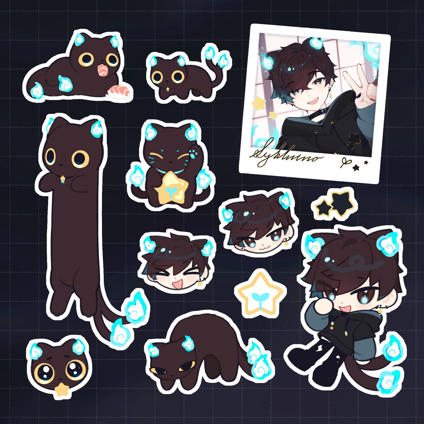 SYKKUNO STATIONERY BUNDLE – Sykkuno x Ebiko